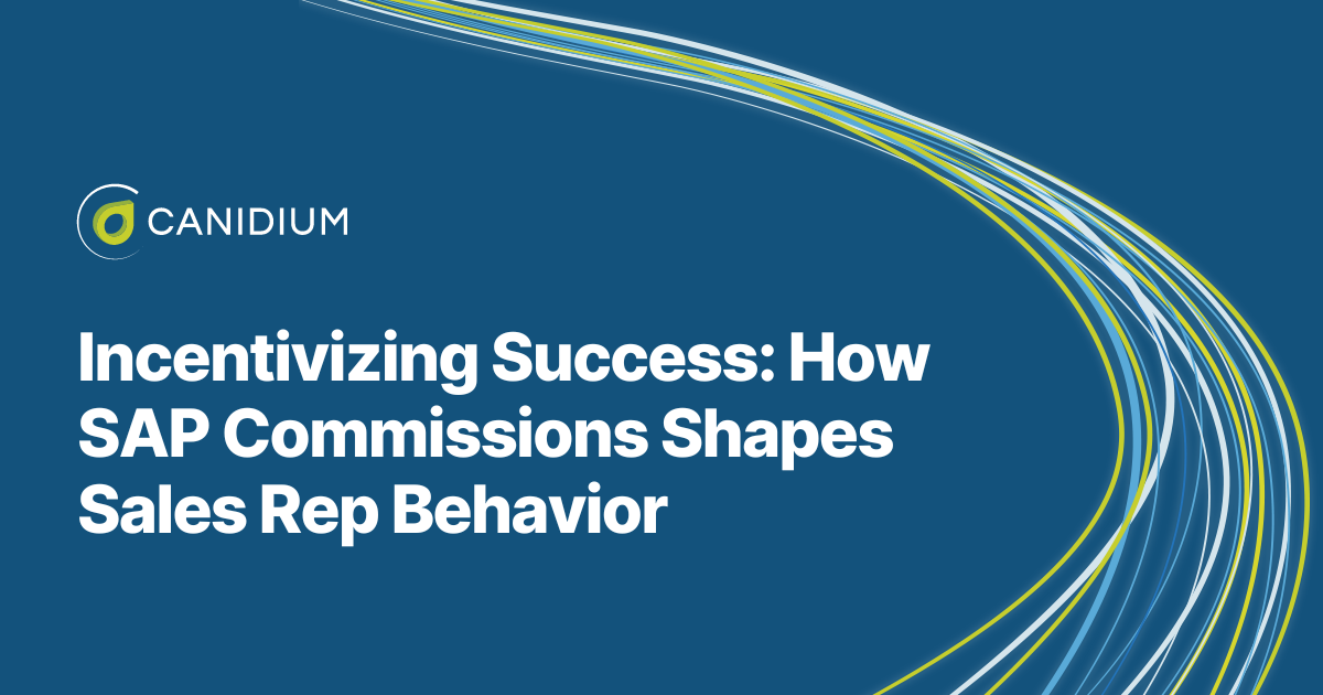 Incentivizing Success: How SAP Commissions Shapes Sales Rep Behavior